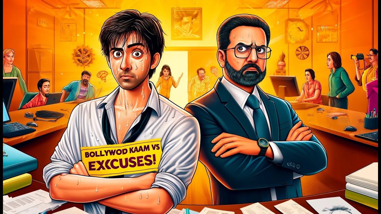 "Bollywood Kaam vs Excuses! | Hilarious Office Comedy | Manager vs ...