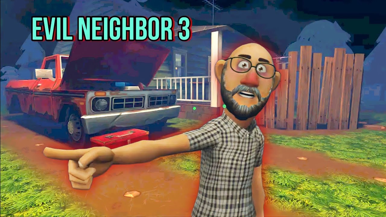 Evil Neighbor 3 - fuga de carro - YouTube