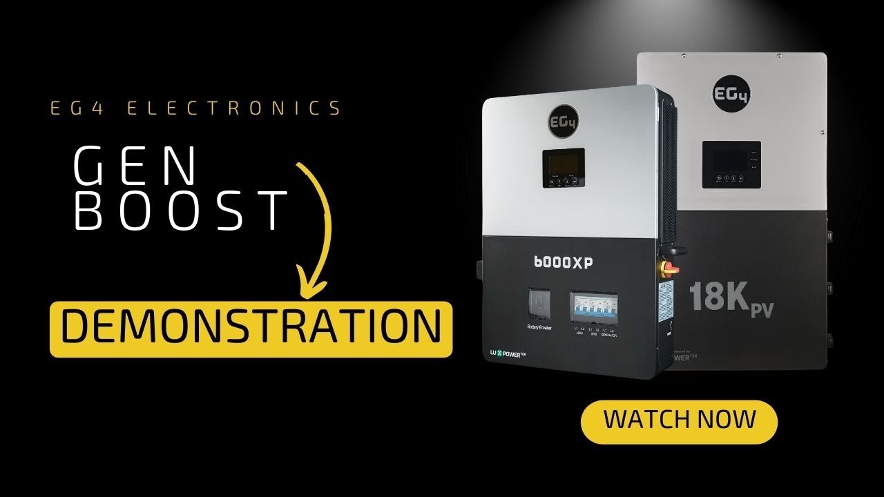 Utilize Small Generators Safely and Efficiently with EG4's Generator ...