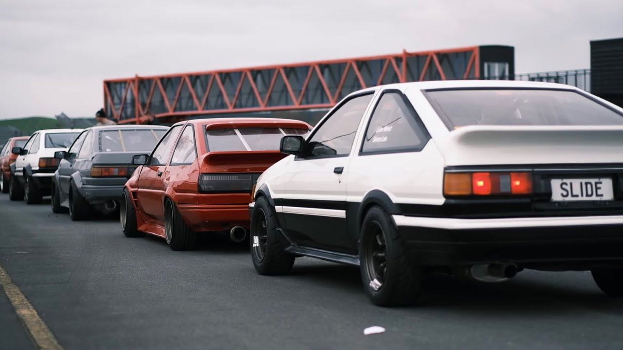 New Zealand 86's Day Was Absolutely Epic! Tons of AE86/85 Trueno and Levin - YouTube