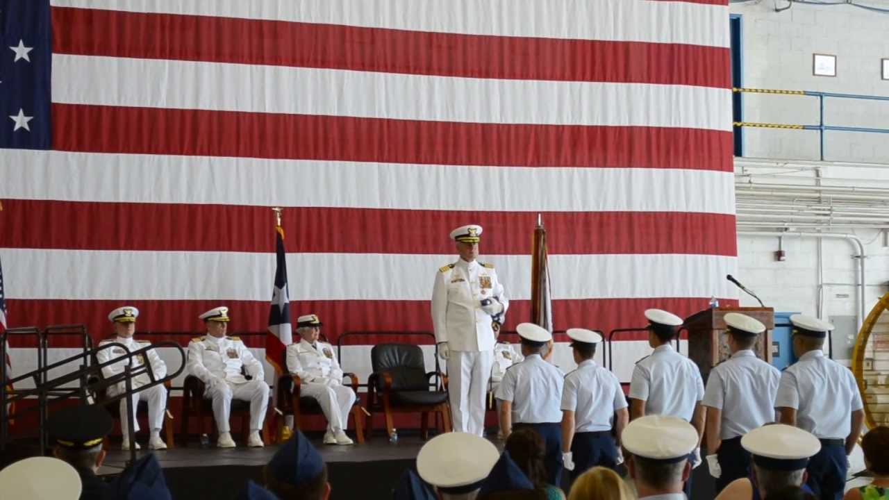 USCG Airstation Borinquen "Passing of the Flag" - YouTube