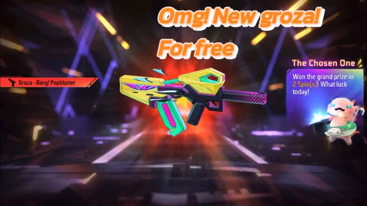 Omg new groza!! Evo in 100 diamonds! Guaranteed - YouTube