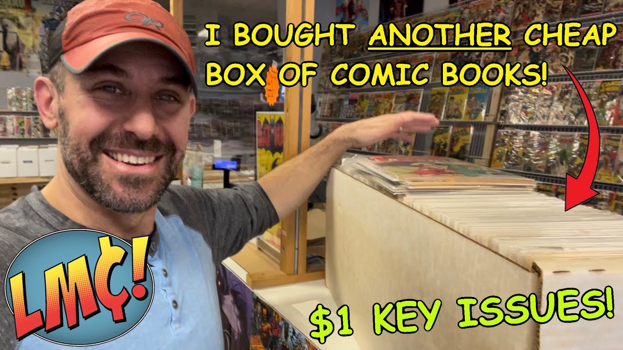 I Bought ANOTHER Cheap Long Box and Completed a 2024 Comic Collecting ...