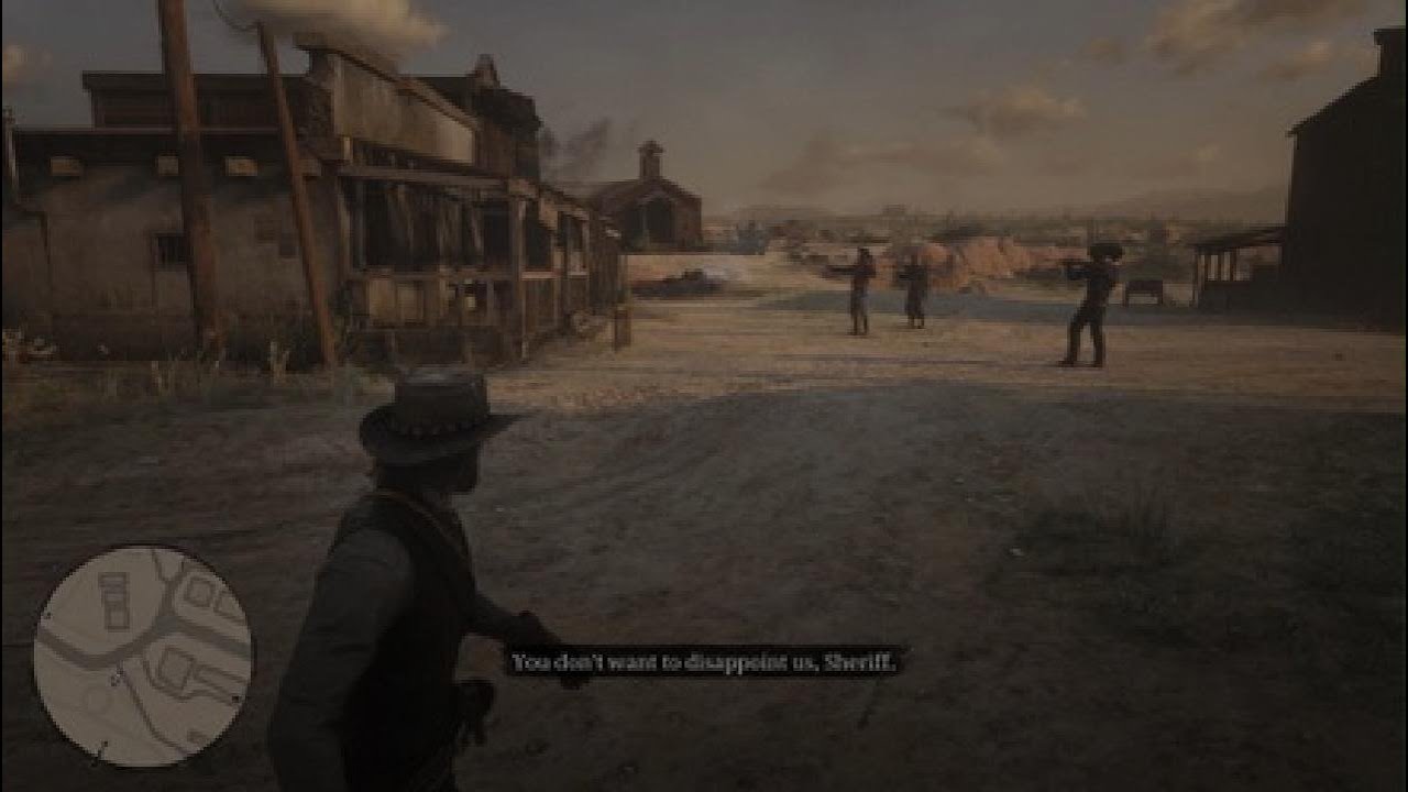 John has a encounter with the Del Lobo gang in RDR2 - YouTube