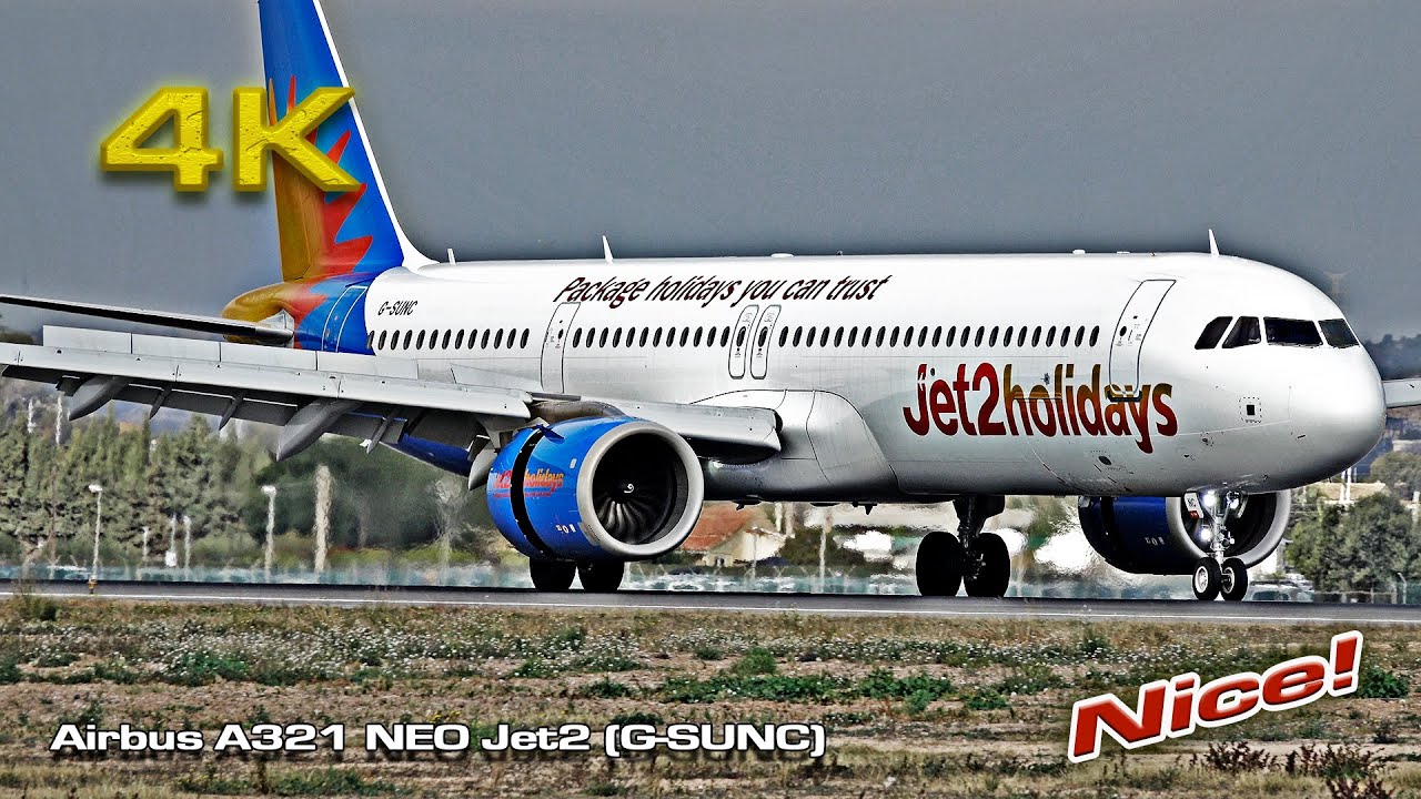 Airbus A321 NEO Jet2 (G-SUNC) NEW! - YouTube