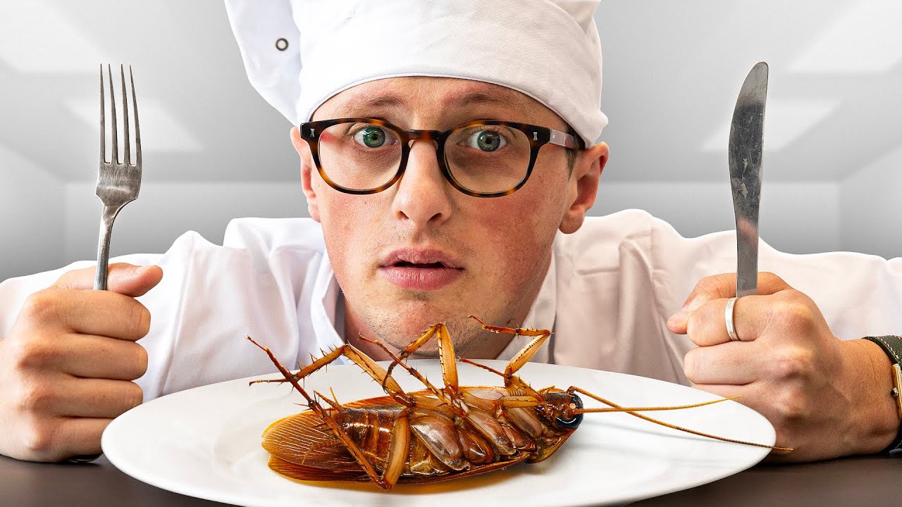 I Tricked Food Critics Into Eating Cockroach - YouTube