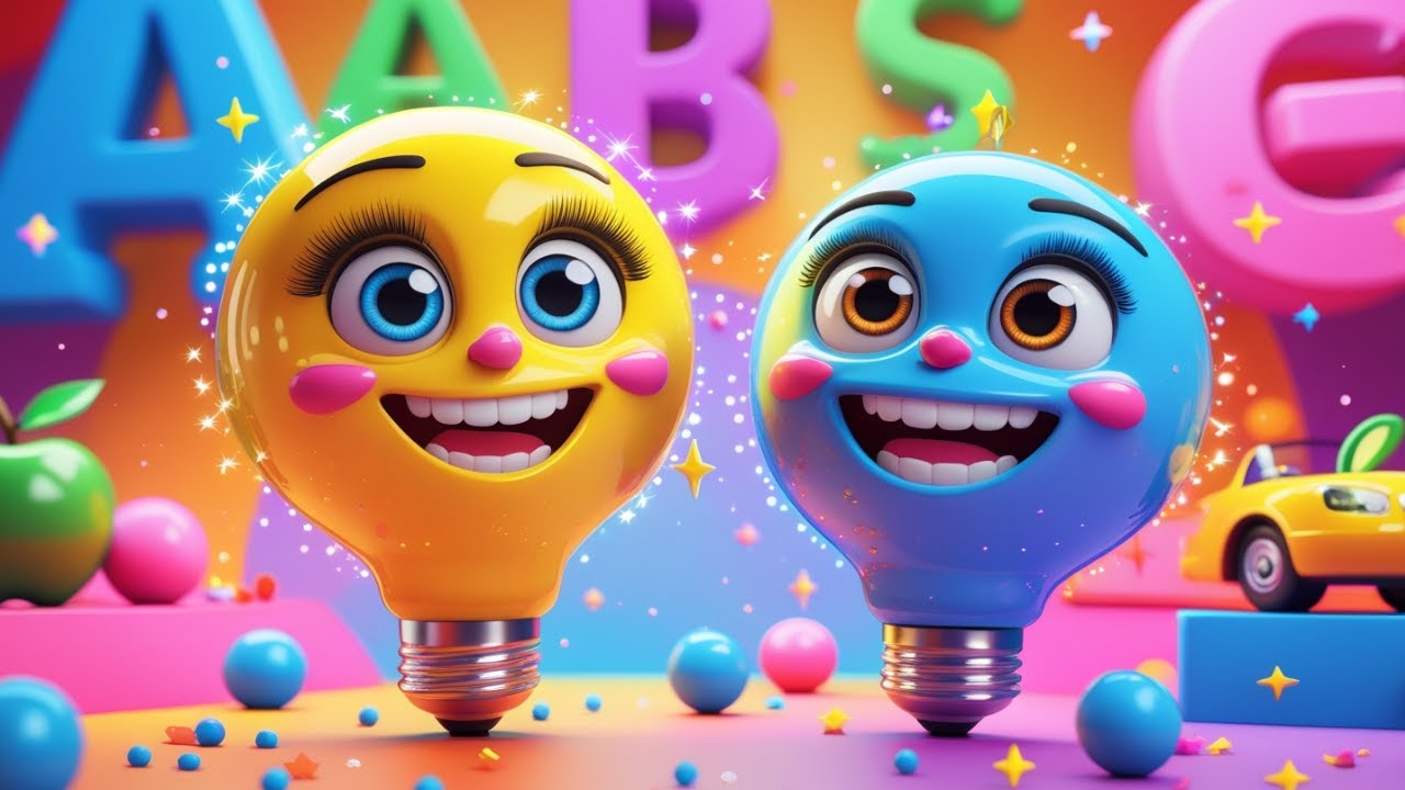 ABC with Objects – Learn the Alphabet with Lumi & Blue | Fun ABC Song ...