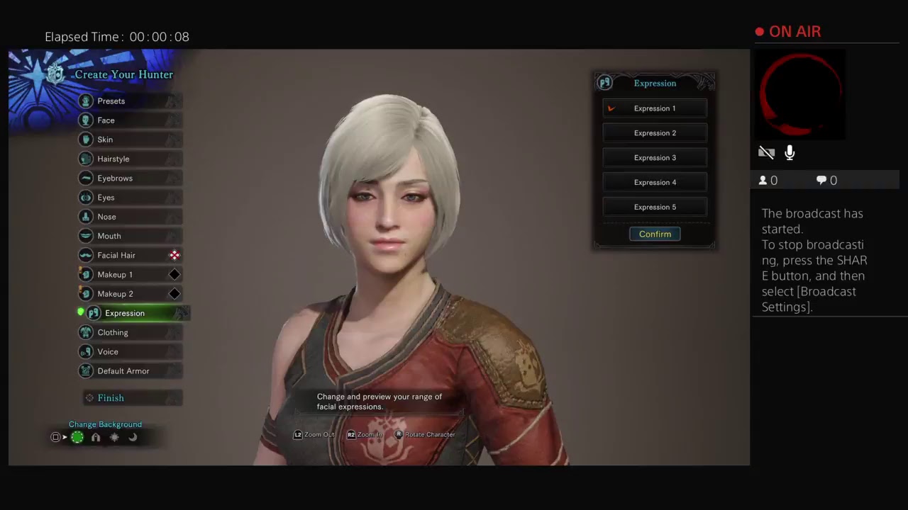 Monster hunter world female character creation 2b - YouTube