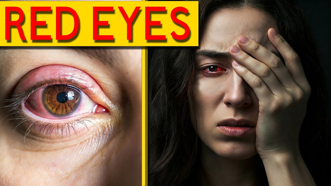 Red eyes: Top 5 Causes and treatment - YouTube