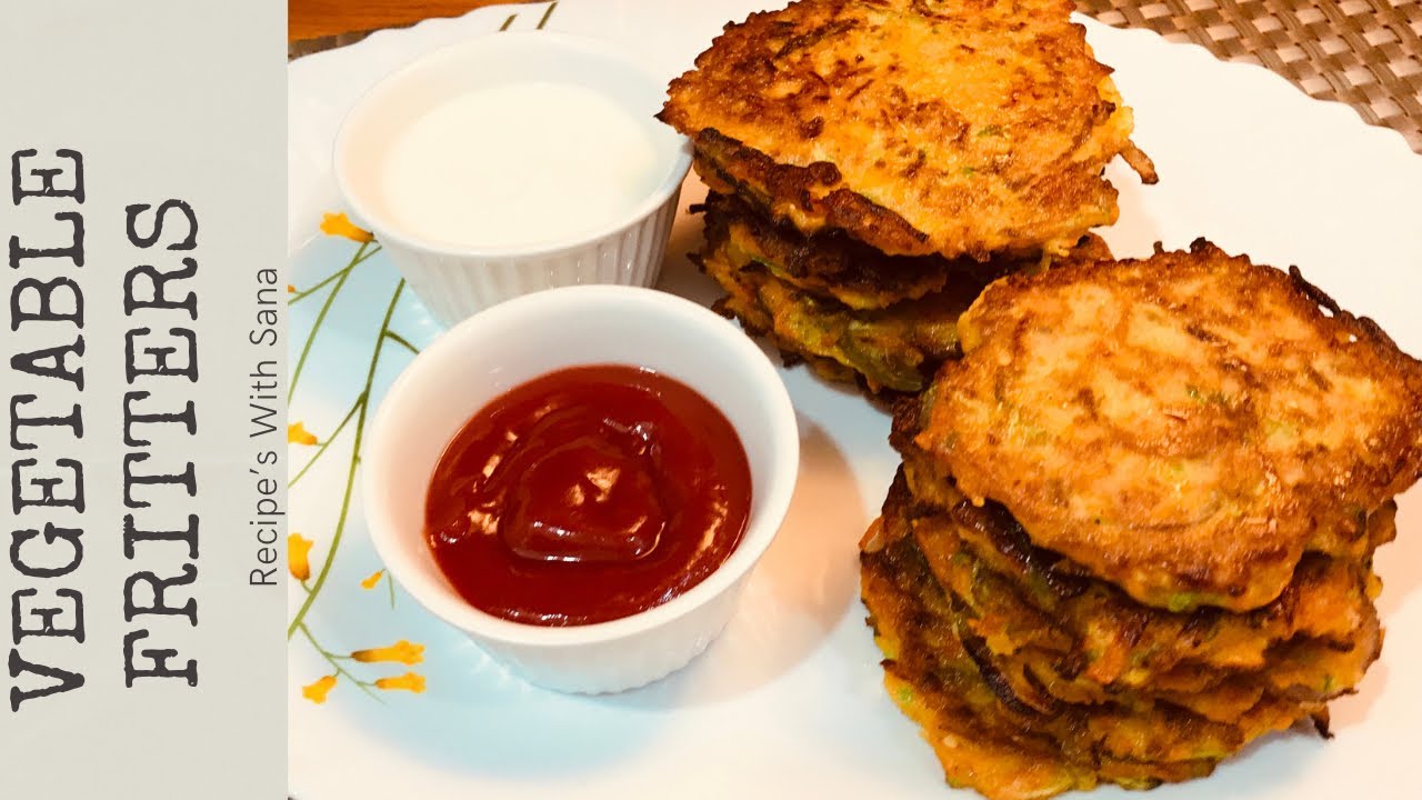 How to Make Vegetable Fritters I Easy Fritters Recipe - YouTube
