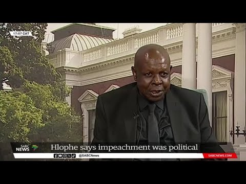 Dr John Hlophe sworn-in as MP: Prof Dirk Kotze shares thoughts - YouTube