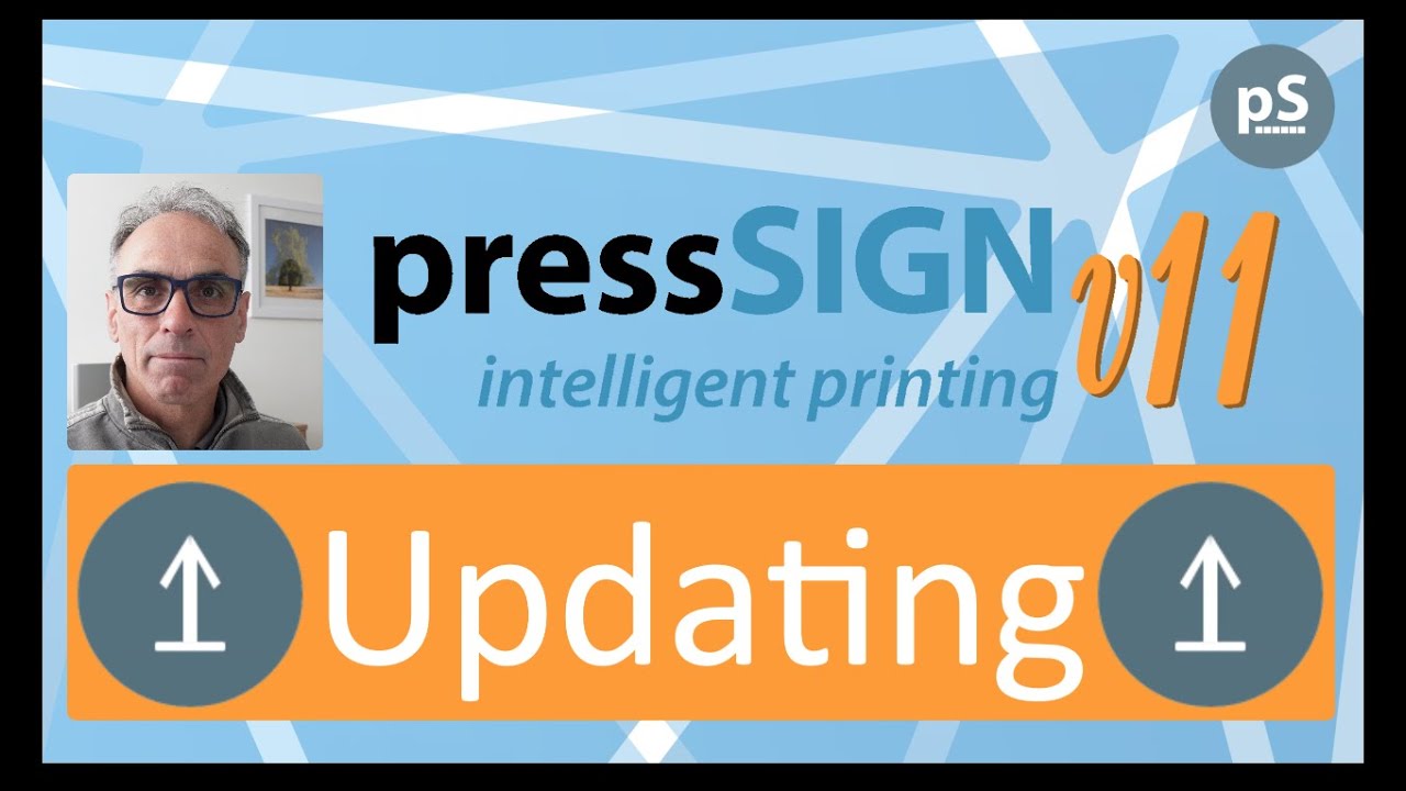 pressSIGN v11 software updates - process & screens - YouTube