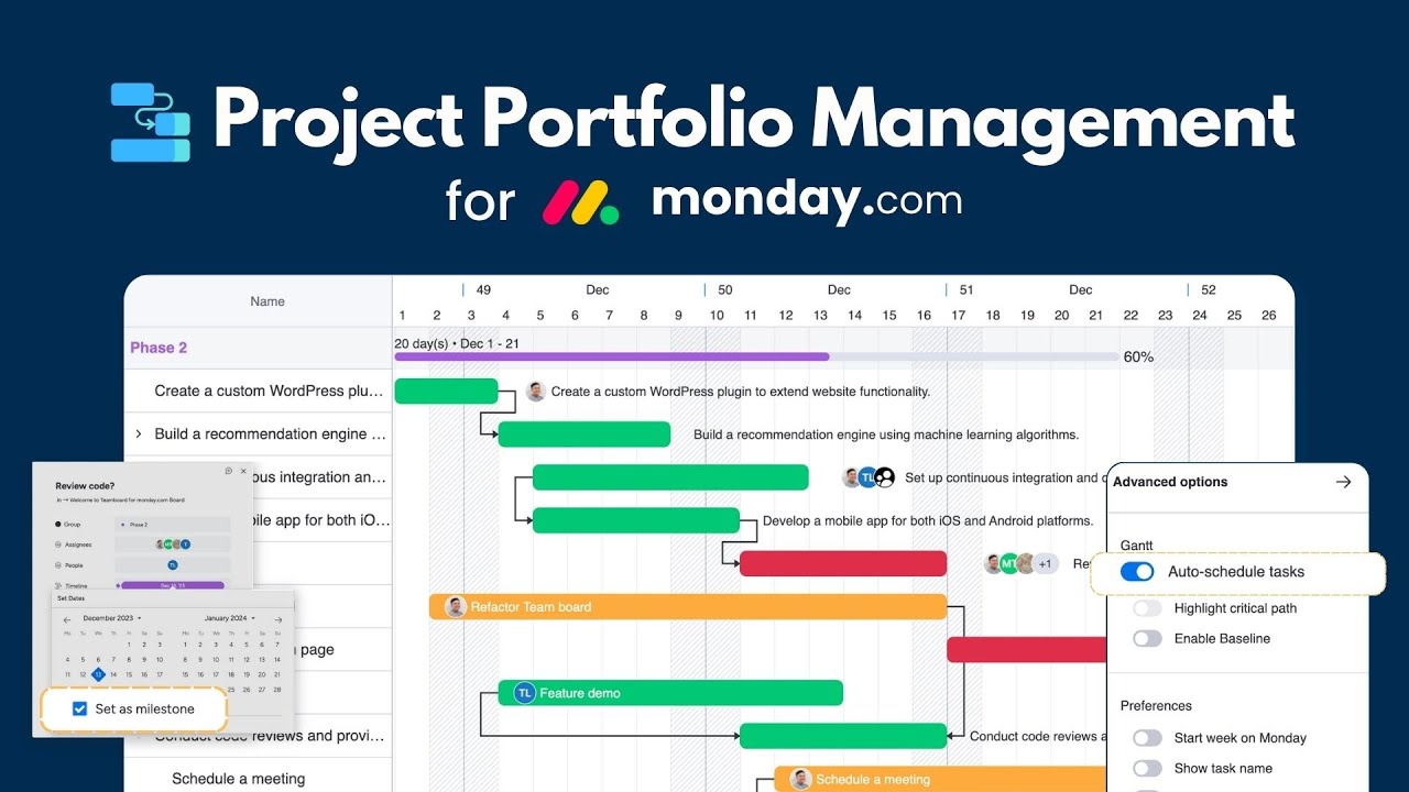 Project Portfolio Management for monday.com | The PPM tool with Gantt ...