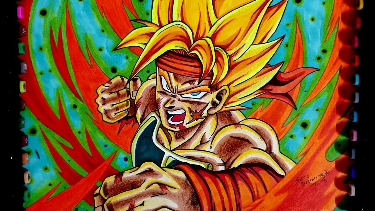 Bardock SSJ - [Drawing] - [Dragon Ball Z] - YouTube