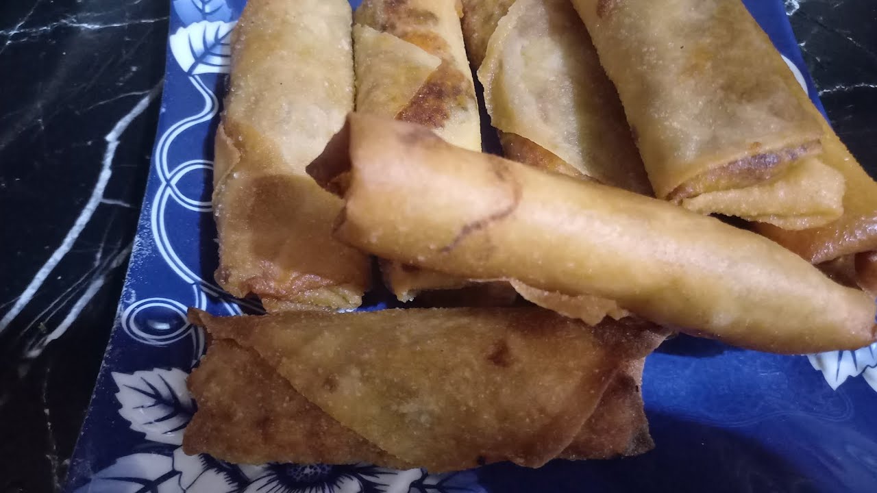 spring role recipe.how to make spring role. - YouTube