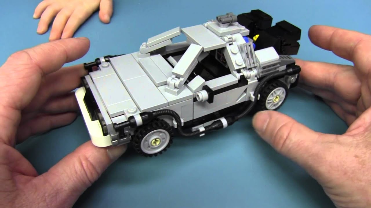 Back To The Future Lego Delorean Time Machine Build Review - YouTube