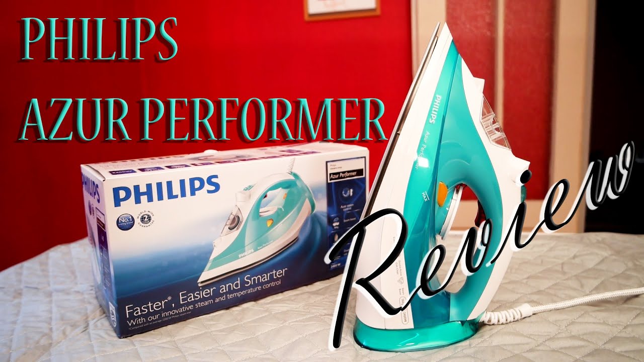 Philips Azur Performer Dampfbügeleisen Test | Xscaped - YouTube
