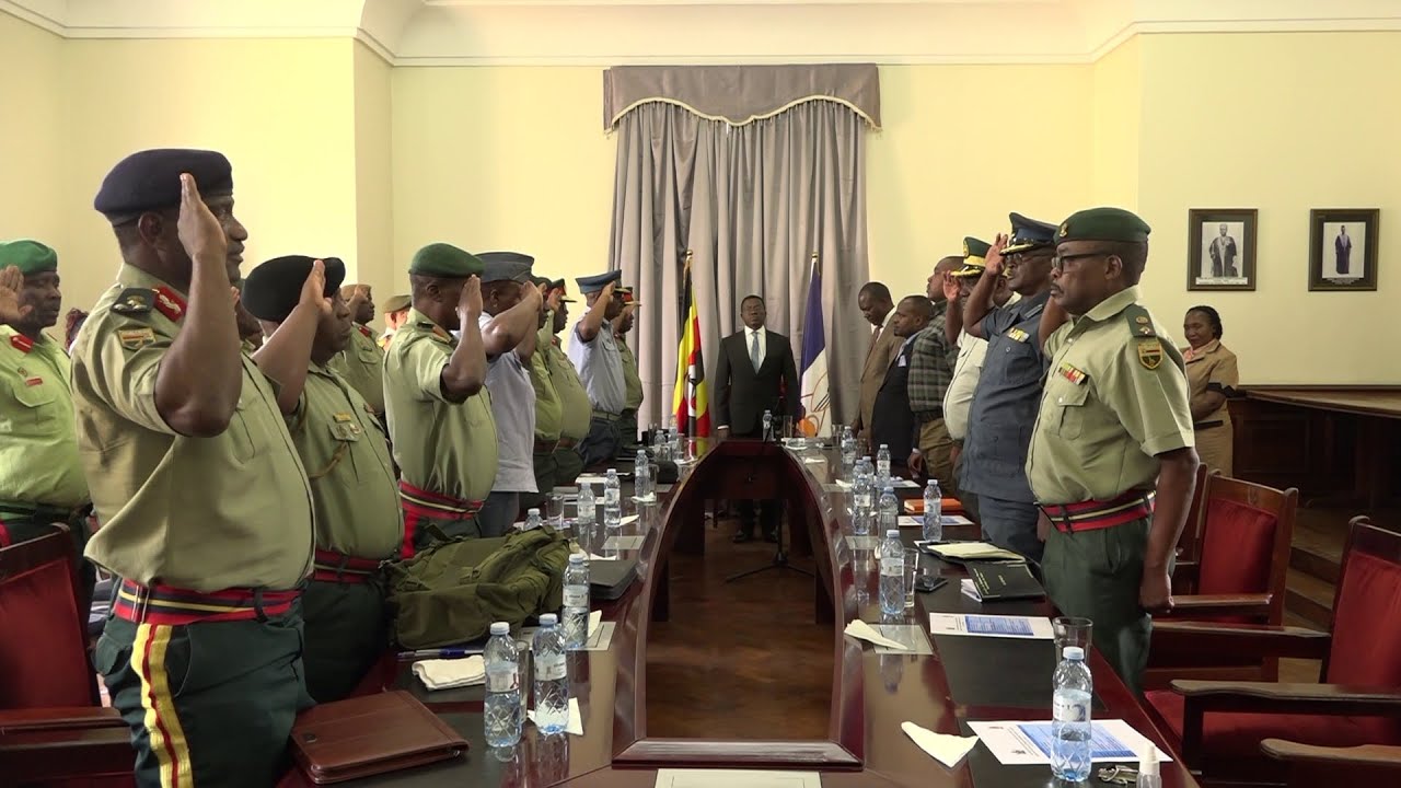 A SENIOR MILITARY RANK IS ABOUT LEADERSHIP- KATIKKIRO PART 2 WITH ...