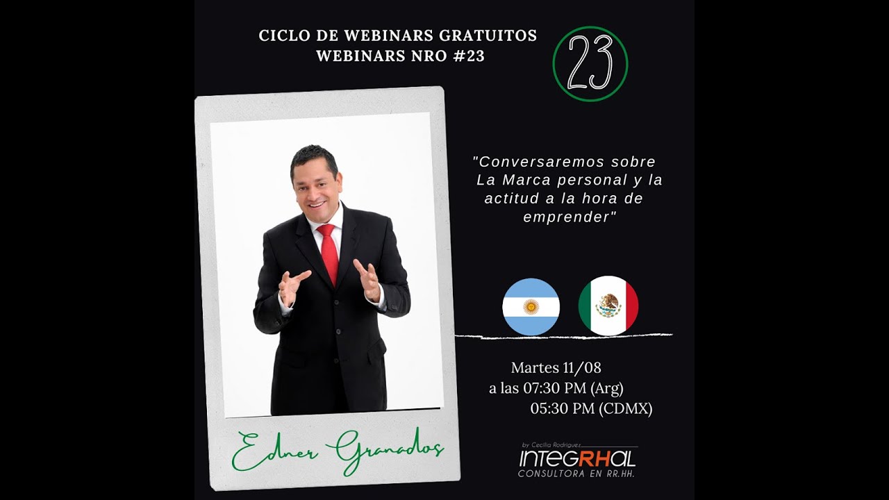 Edner Granados desde Mexico en nuestro webinar #23 - YouTube