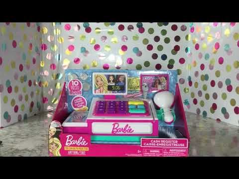 Barbie cash register - YouTube