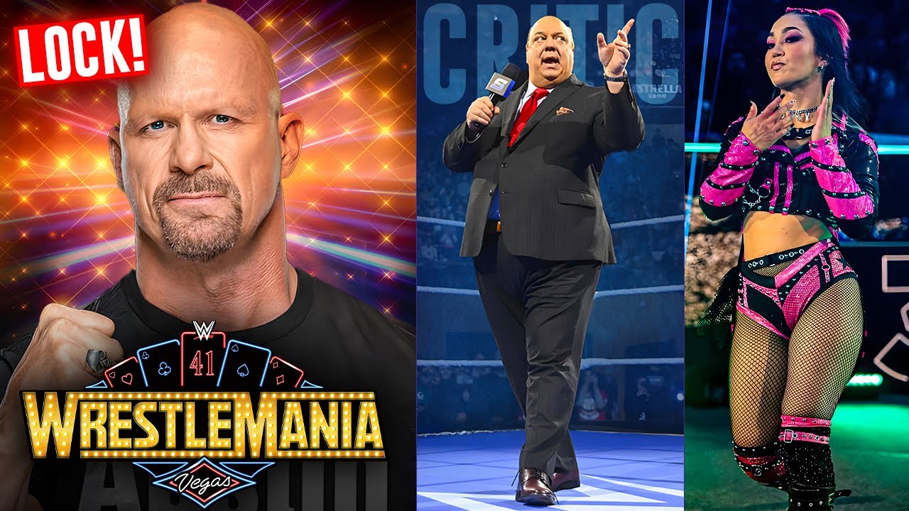 MAJOR ANNOUNCEMENT! Stone Cold ANNOUNCED For WrestleMania WEEK | Paul ...