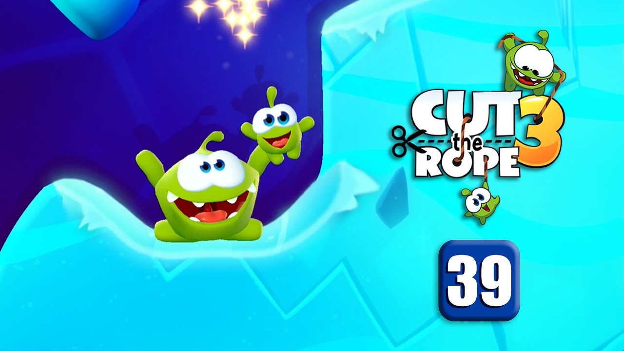 Cut the Rope 3 - 3 Stars - New Adventure Update (Arctic Map) Part 39 ...