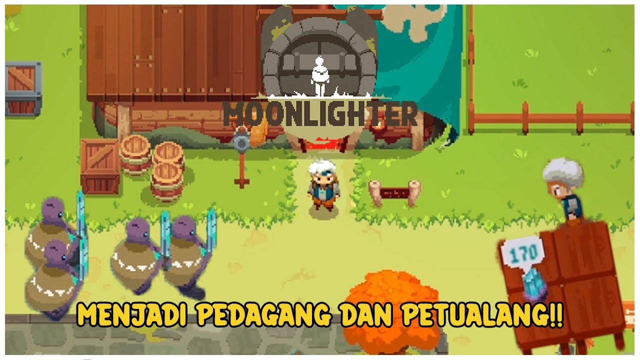 Asli Game Pixel Action Rpg Ini Seru Parah !! | Moonlighter #1 - YouTube