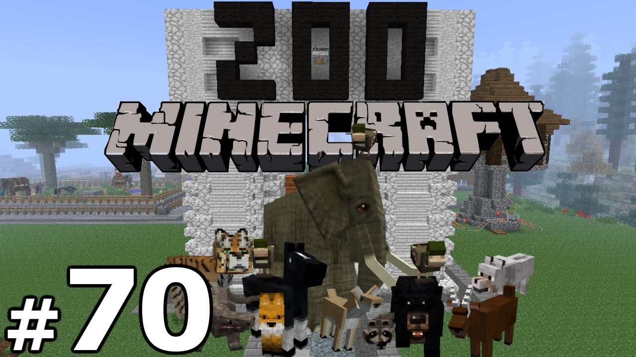 Minecraft Zoo Build - Part 70 - LOBSTER THEORY - YouTube