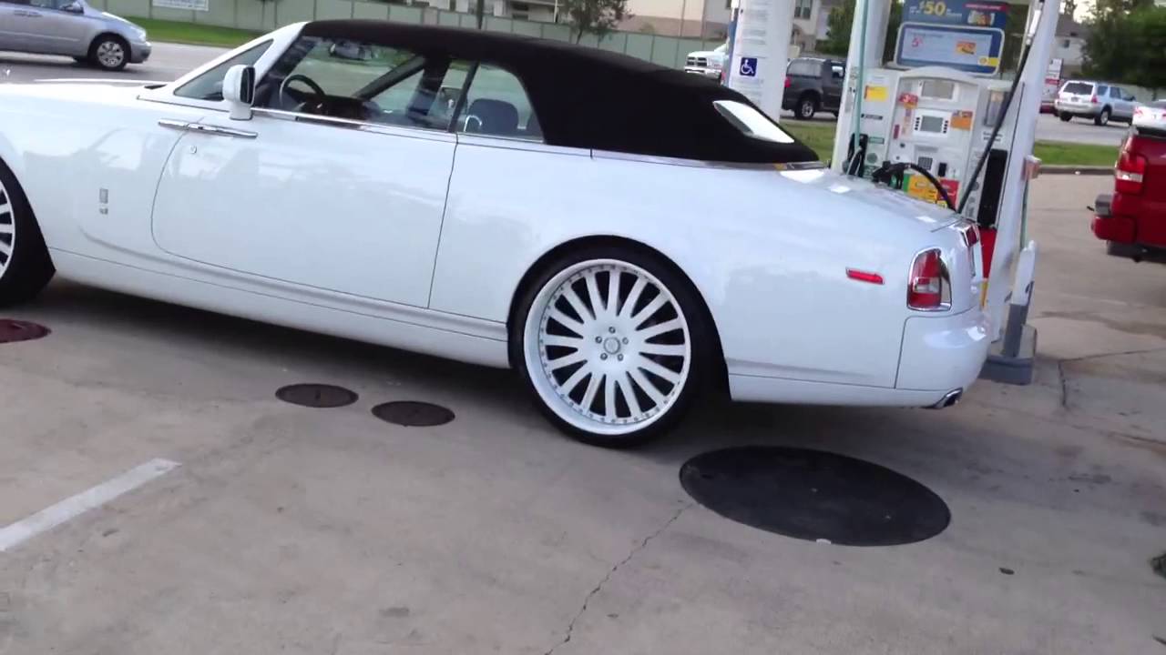 Rolls Royce Phantom Drophead Coupe Tomball Texas - YouTube