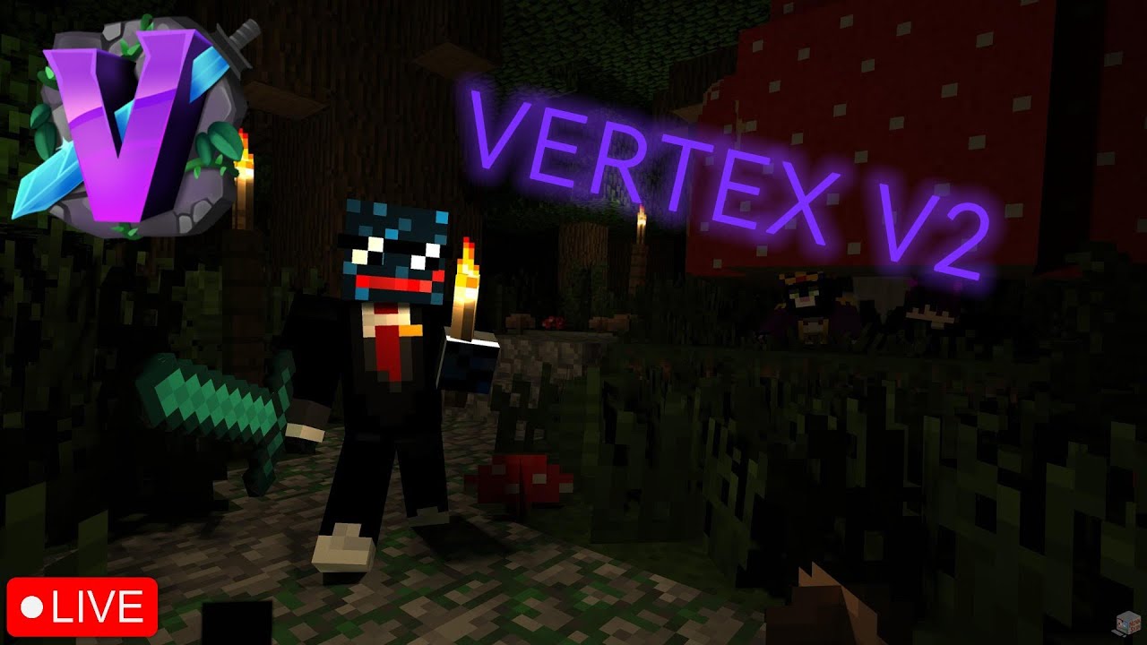 Minecraft Live VERTEX V2🔴 #001 Der Start eines YouTuber Projekt (Road ...