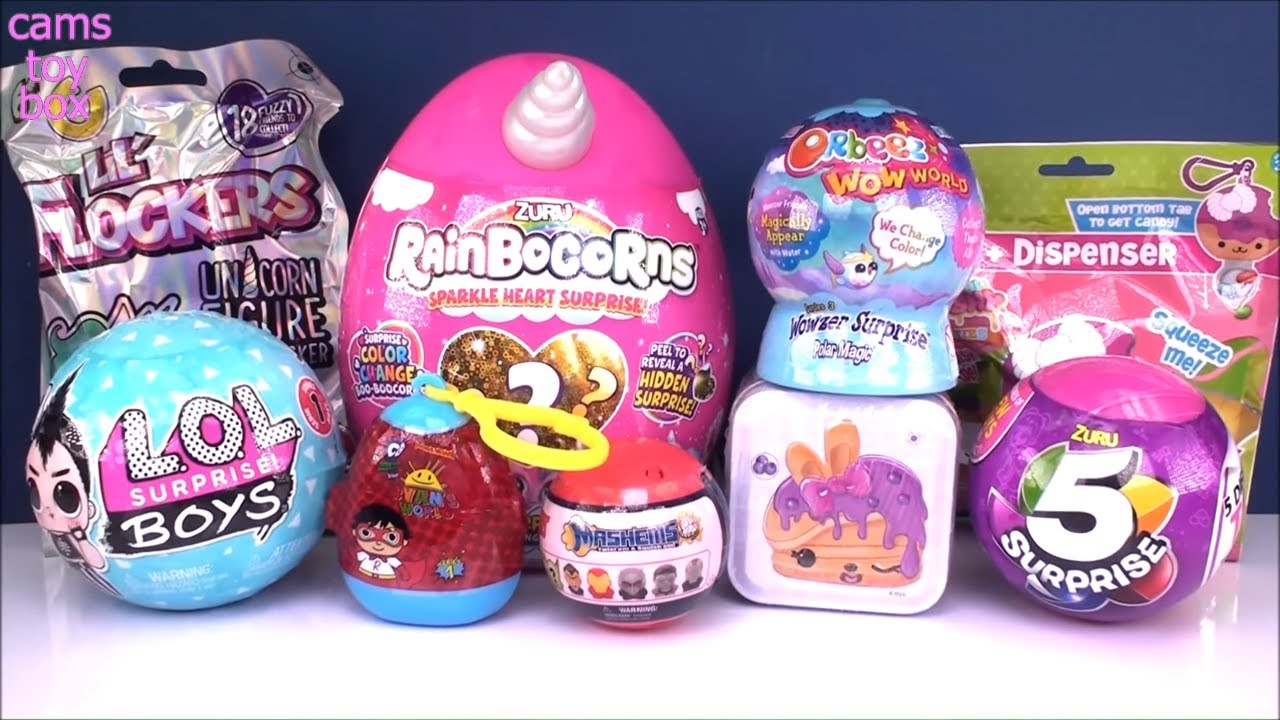 Orbeez 3 LOL BOYS Ryans World Cutie Beans Rainbocorns - YouTube