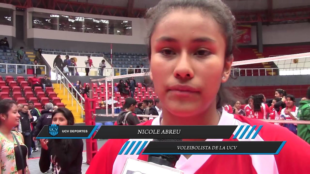 Nicole Abreu campeona de voley en los juegos deportivos escolares nacionales 2014 - YouTube
