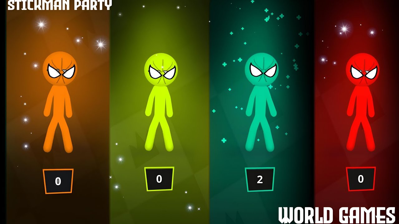 Stickman Party 1234 Players Games 2024#stickman #stick #game #1234 # ...