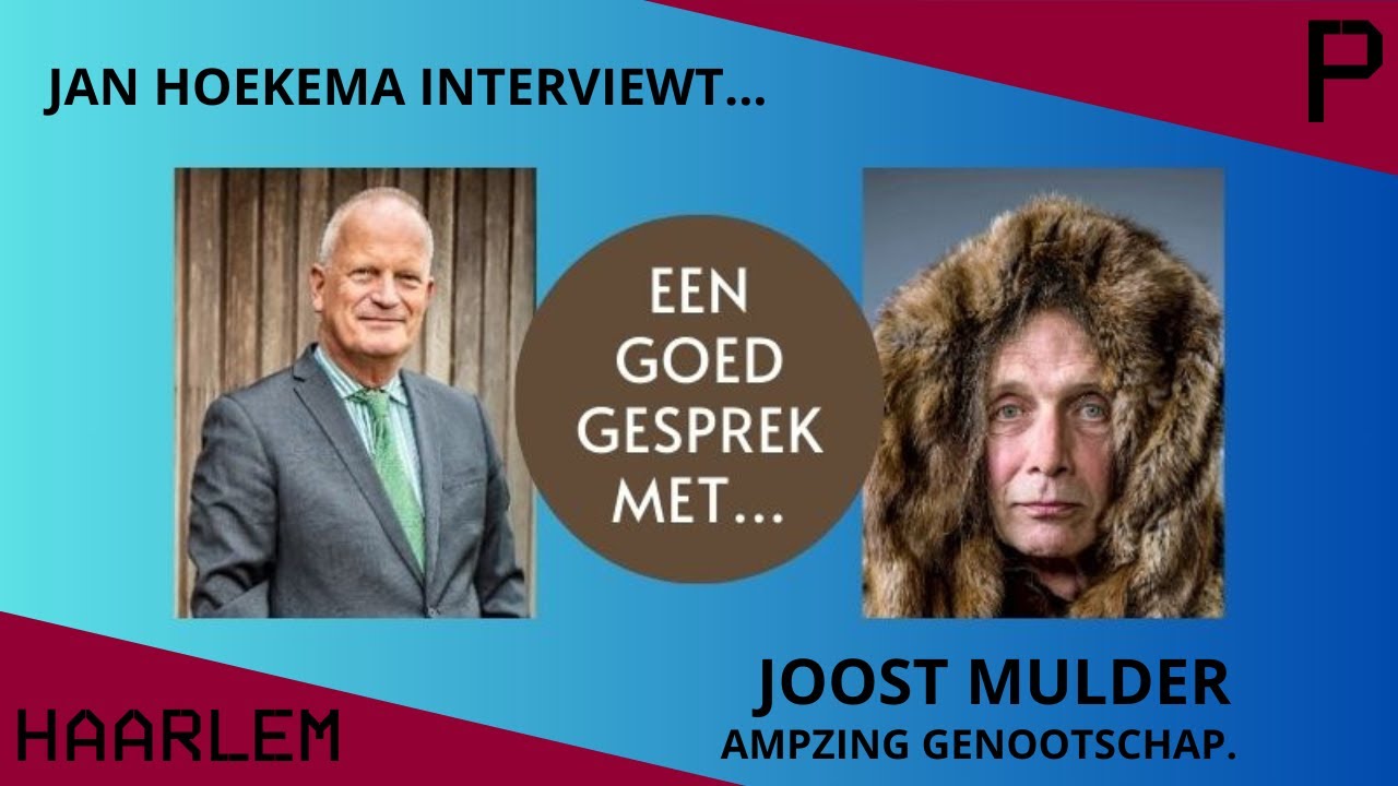 Een Goed Gesprek Met… Joost Mulder - Ampzing Genootschap - Pletterij Haarlem - YouTube