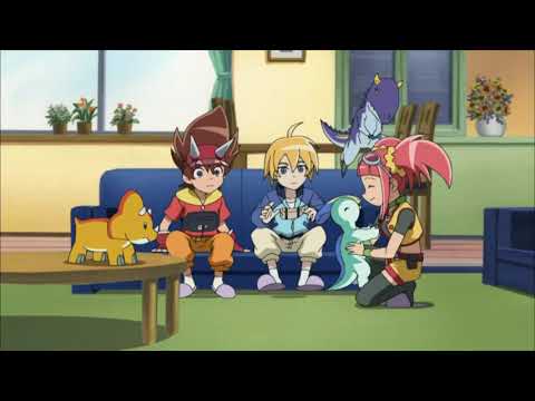 Rex being adorable for over 8 minutes straight (Dinosaur King)