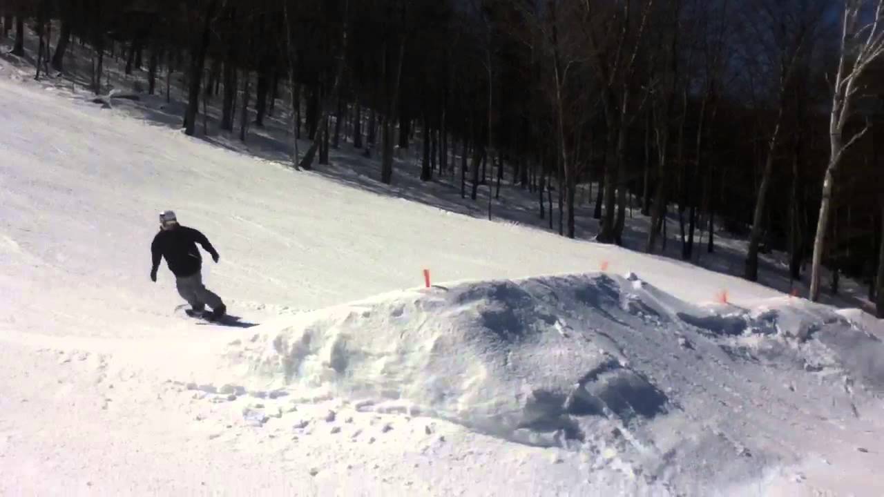Back Barrel Roll Attempt [Snowboard] - YouTube