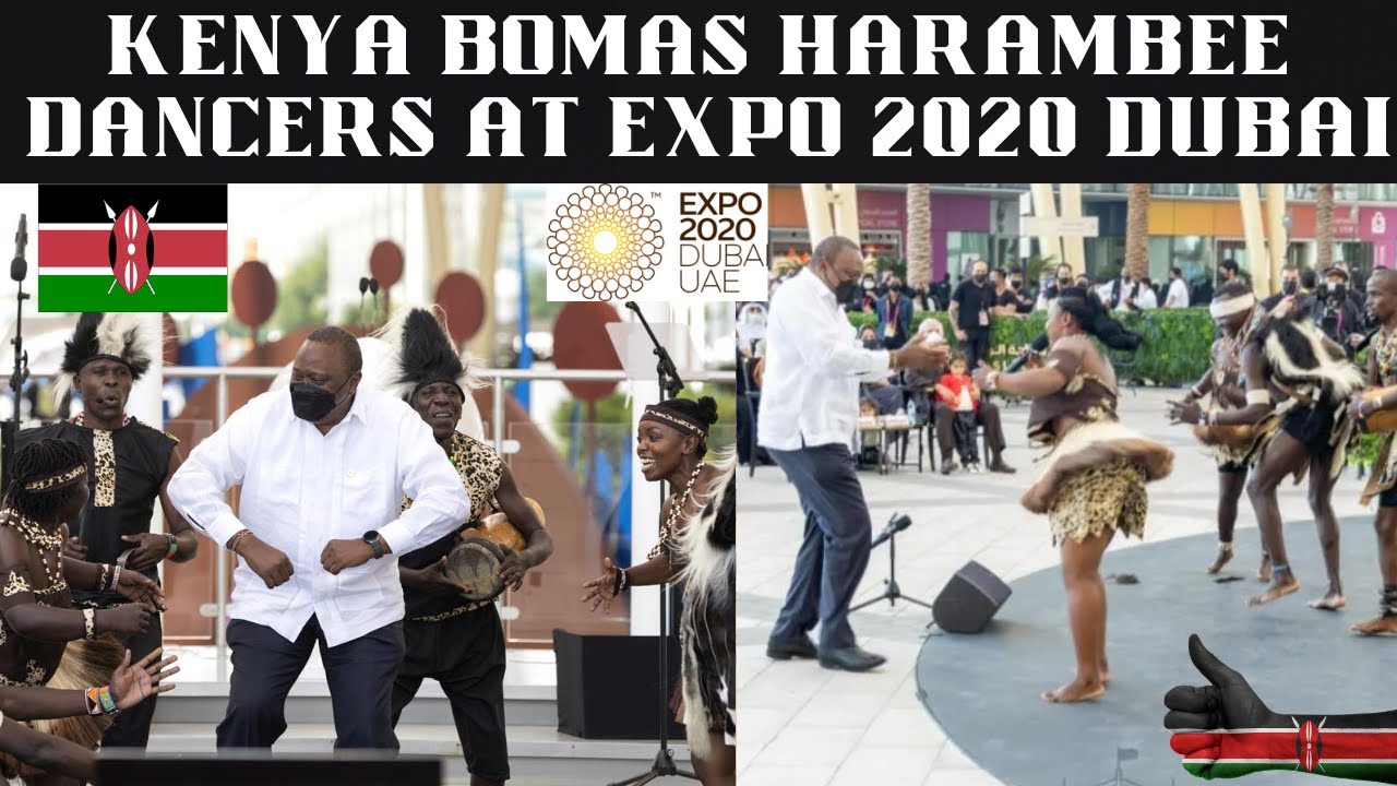 President Uhuru Kenyatta🇰🇪 joins the Bomas Harambee Dancers at the ...