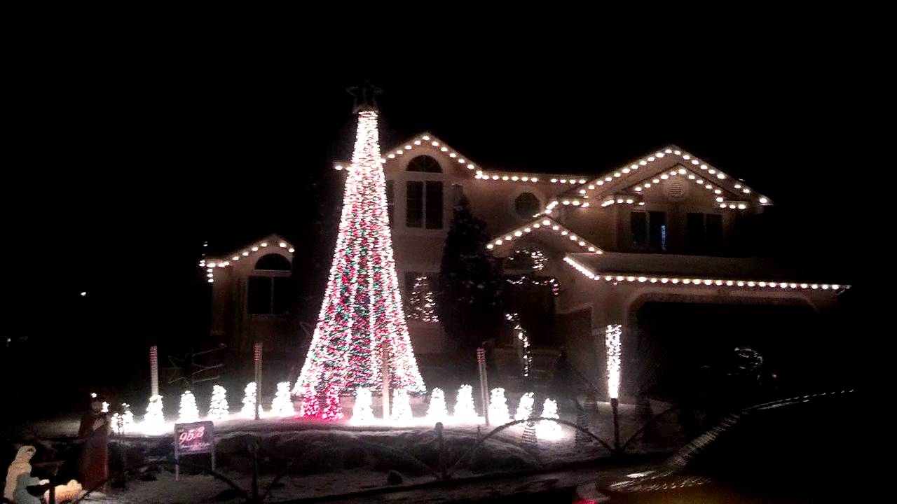 2012 Christmas Light Show House in North SLC, Utah - YouTube