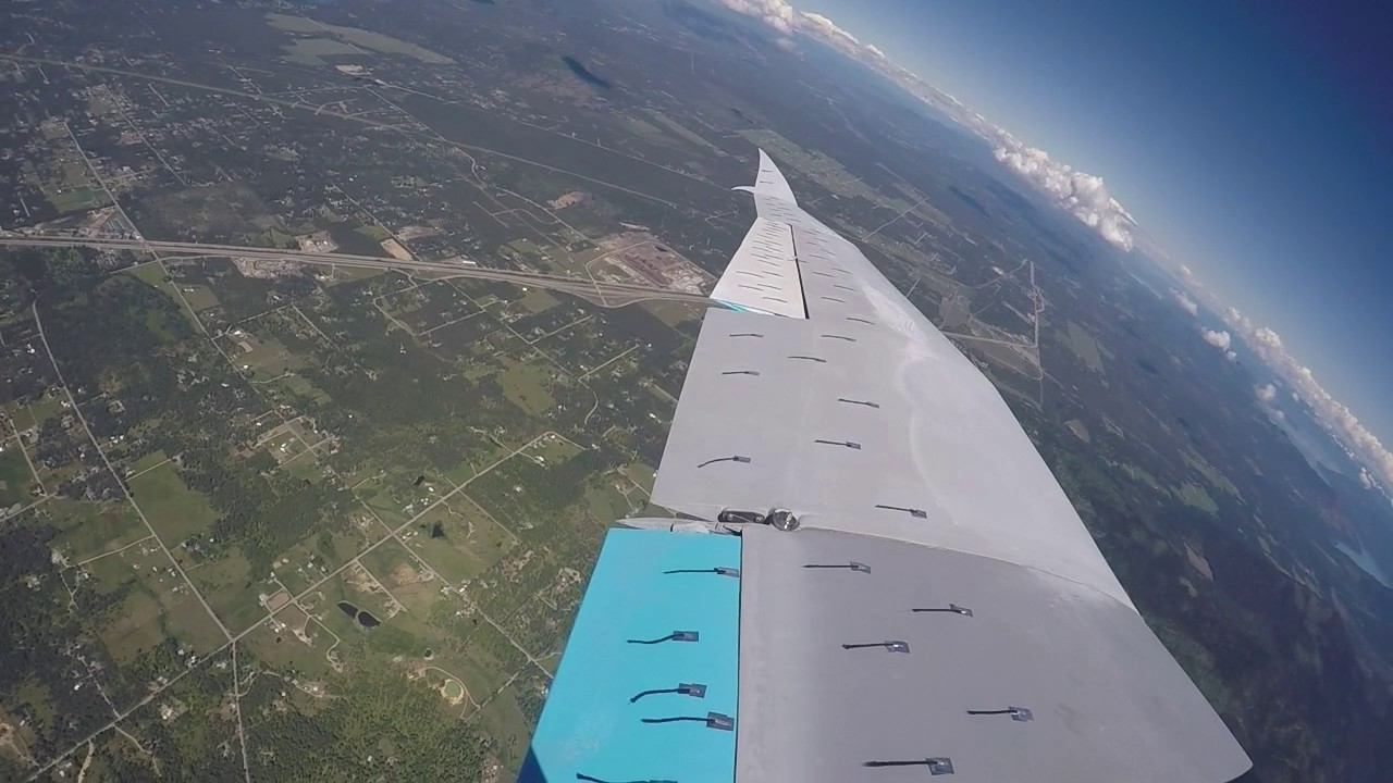 SkiGull LH Wing Stalls - YouTube