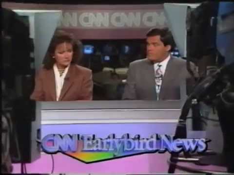 CNN "Earlybird News" Open 1991 - YouTube