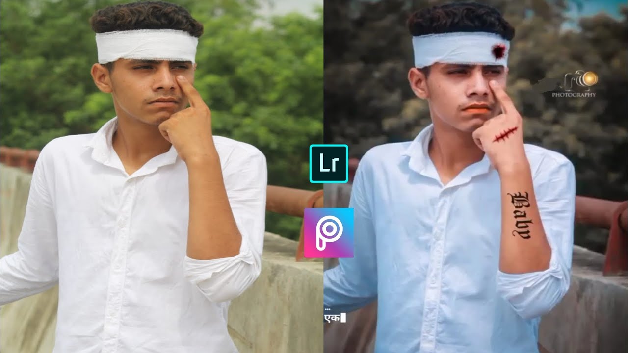 PICSART BROKAN HARD PHOTO EDITING LL FAKE LOVE PHOTO EDITING FULL ...