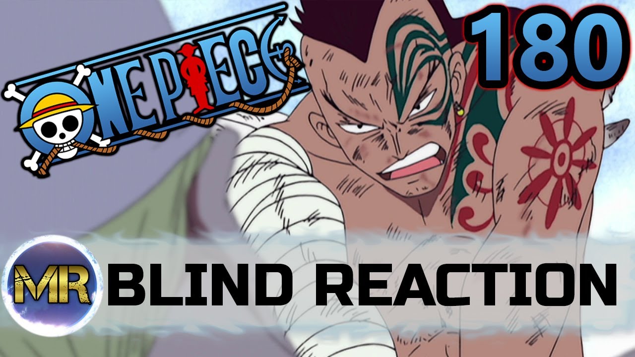 One Piece Episode 180 Blind Reaction - THE STONES!! - YouTube