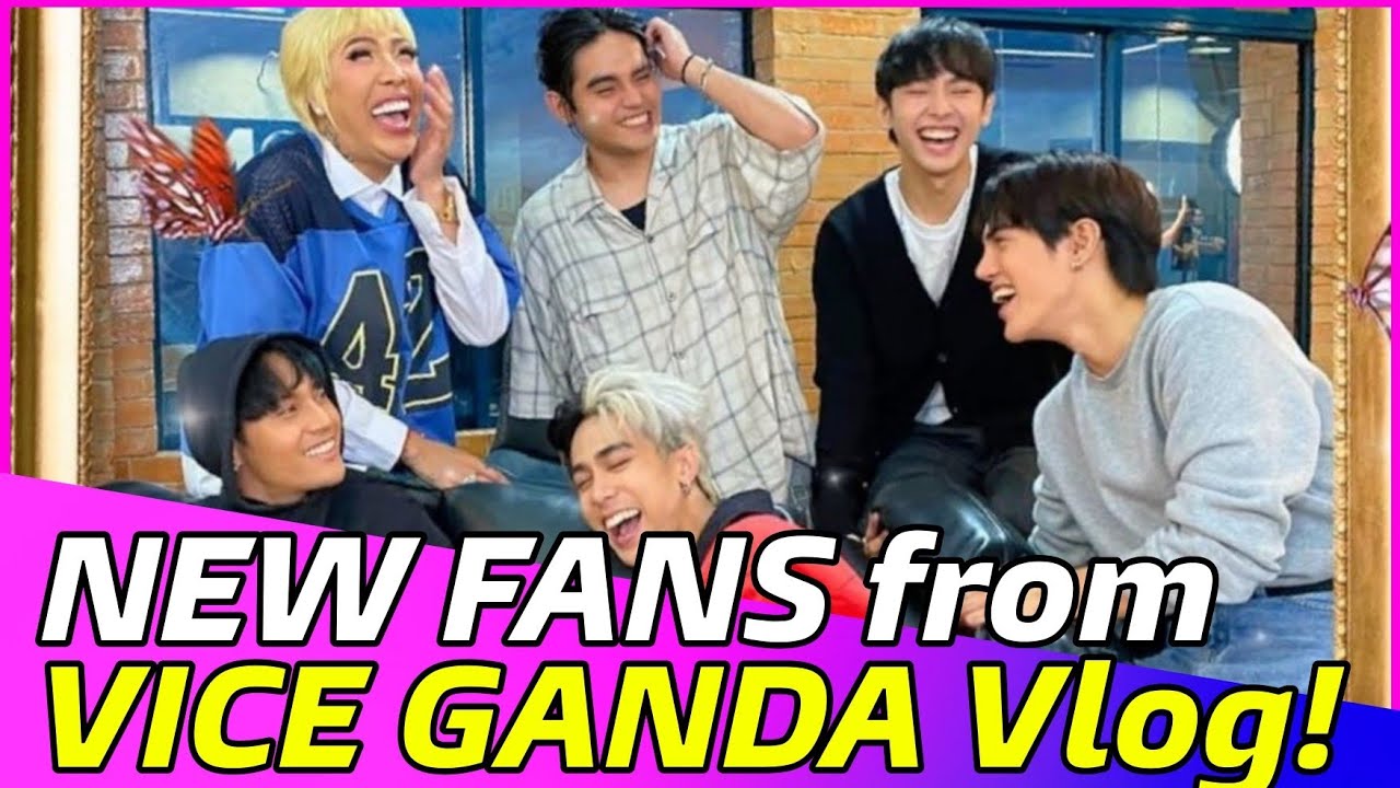 CASUALS turn into SB19 FANS after the Vice Ganda Vlog! - YouTube