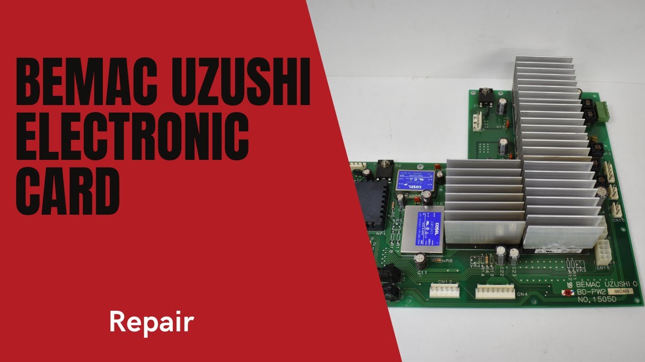 Bemac Uzushi Electronic Card (1) Repair - YouTube