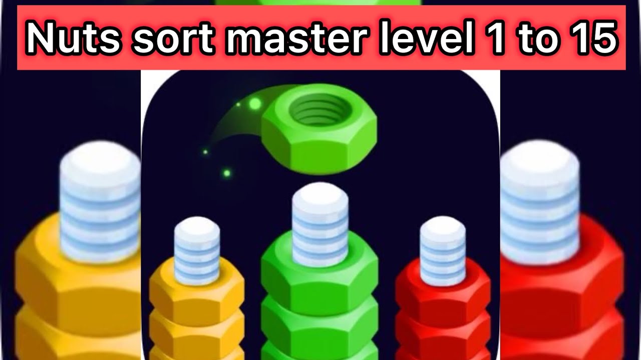 Nuts sort master game livestream - YouTube