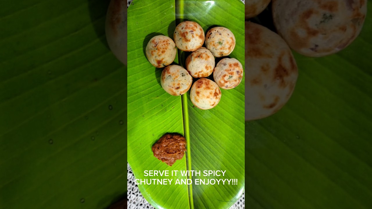 "Appe" recipe || South Indian dish || NILIMA'S CHANNEL - YouTube