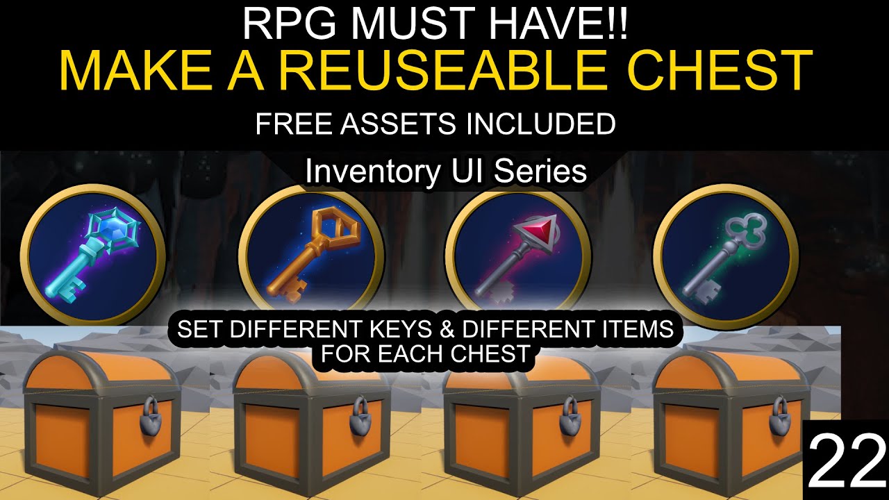 MUST-HAVE Custom Chest for your RPG game in Unreal Engine 5 - YouTube