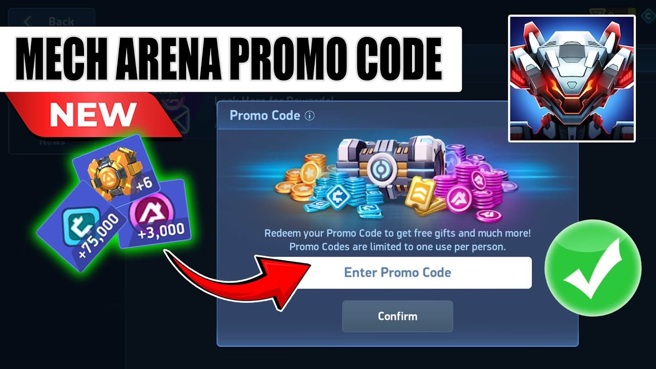 MECH ARENA PROMO CODES 2024 | LATEST MECH ARENA CODES | メカアリーナコード - YouTube