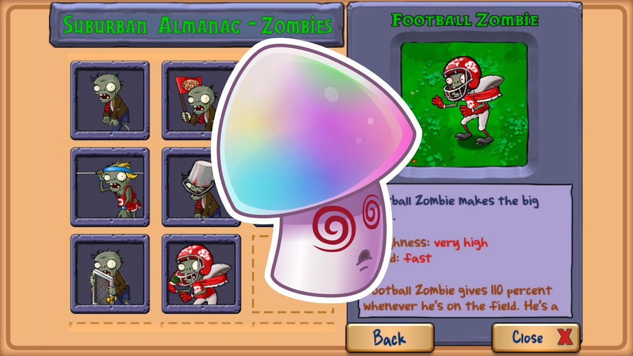 PLANTS VS ZOMBIES #6 | NẤM THÔI MIÊN OUT TRÌNH TOÀN BỘ ZOMBIES ...