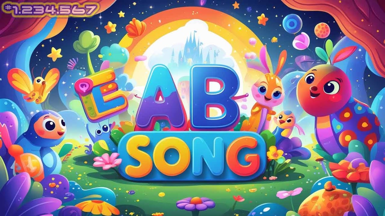 Learns Alphabet ABC | ABCD Song | Nursery Rhymes | Phonics Sounds Song ...